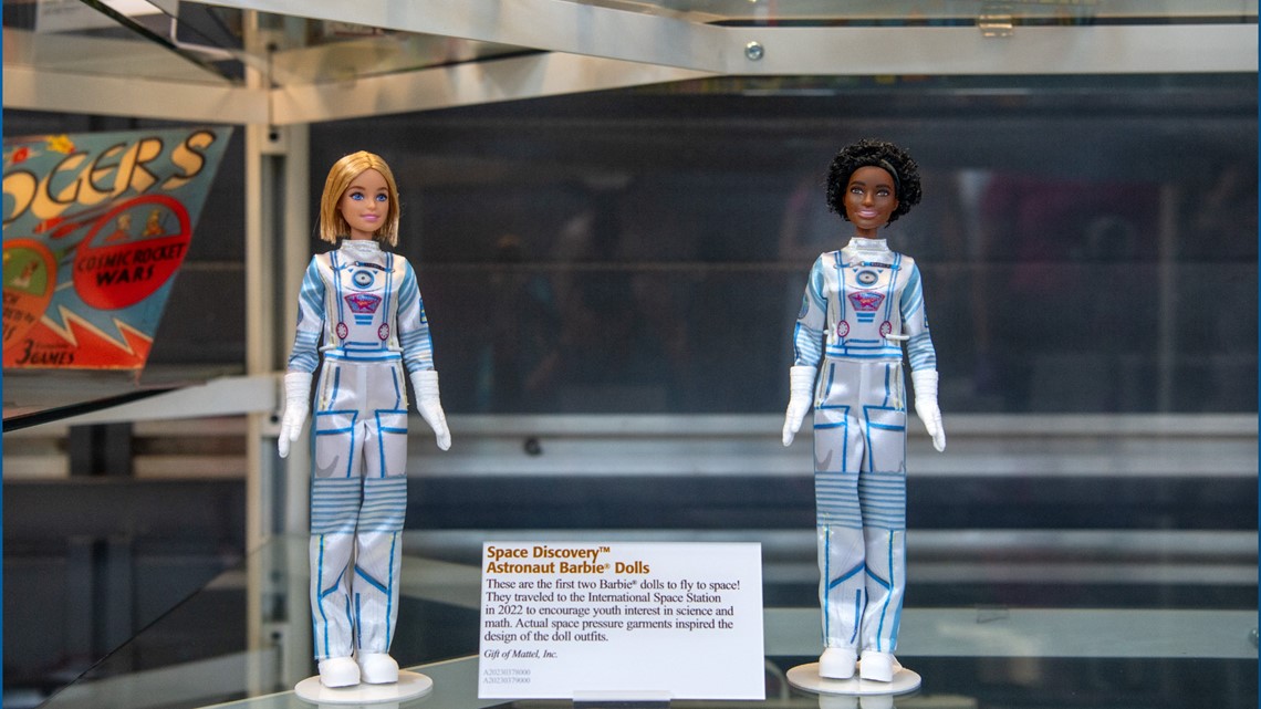 Two space-flown Barbies are on display at NASM | whas11.com
