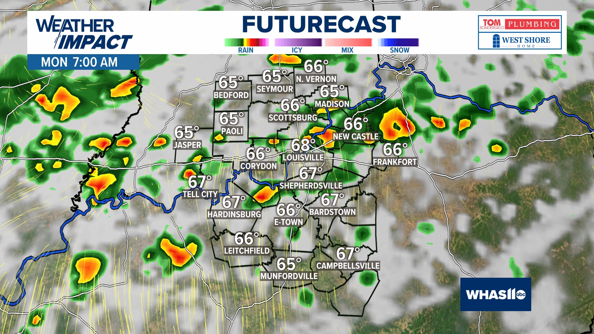 Strong storms possible Sunday | WHAS11 Weather Impact Blog | whas11.com